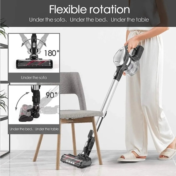 Moosoo | Storage & Organization | Moosoo Cordless Vacuum 4 In ...